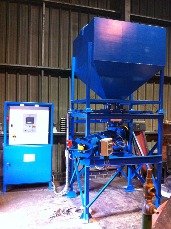 New Sand Mixer Installed - Micron Alloy Castings Ltd.